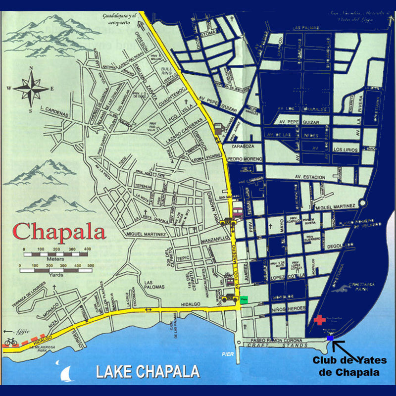 Map of Chapala – Feriamaestros